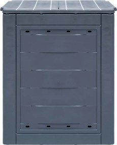 Zahradní kompostéry 2 ks šedé 60 x 60 x 73 cm 520 l 278919