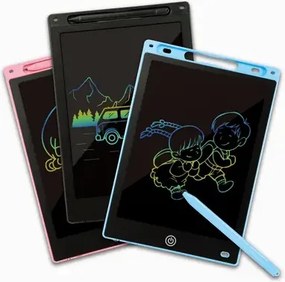2KIDS TOYS Dětský LCD kreslicí tablet modrý / od 3 let / modrá, černá