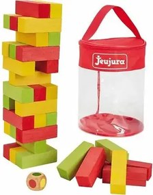 Jeujura Dřevěná jenga velká 36 dílů / od 3 let
