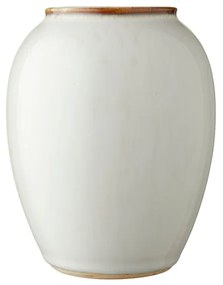Bitz Kameninová váza 12,5 cm Cream