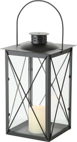 Kovová lucerna na svíčku FAROL, 30 cm