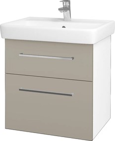 Dřevojas Koupelnová skříň Q MAX SZZ2 60 Varianta: N08 Cosmo / Úchytka T02 / N08 Cosmo