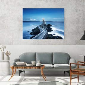 Gario Obraz na plátně Maják a modrá voda - Nikita Abakumov Rozměry: 60 x 40 cm
