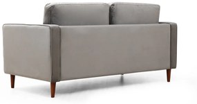 Designová sedačka Jarmaine 175 cm světle šedá