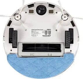 UMAX U-Smart Laser bílá / Robotický vysavač s mopem / sací výkon 2700