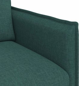 Set pohovek 2 ks Tmavě zelená Textil 3407570
