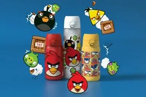 ion8 One Touch Dětská láhev Angry Birds Red 400 ml