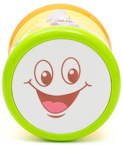 Oboustranný dynamický bubínek Baby Mix žlutý