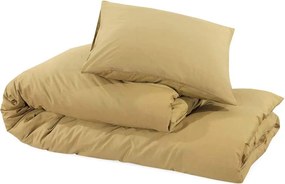 Sada ložního prádla taupe 220 x 240 cm lehké mikrovlákno 135987