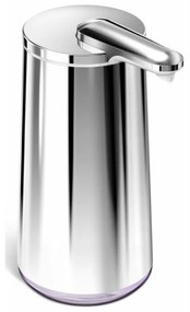 Bezdotykový dávkovač mýdlové pěny, 295 ml, stříbrná