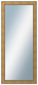 DANTIK - Zarámované zrcadlo - rozměr s rámem cca 60x140 cm z lišty KLASIK zlatá (2824)