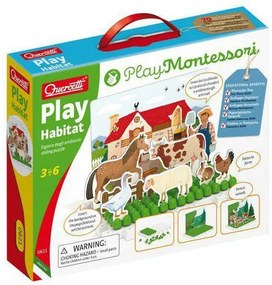 Quercetti Play Habitat sliding puzzle zasouvací skládačka