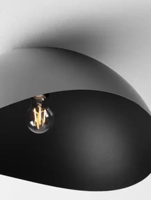 LED černé designové stropní svítidlo Opsi