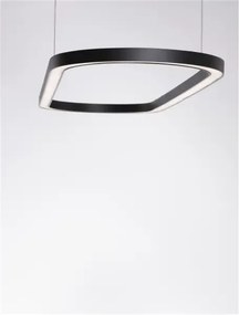 LED lustr Cuppe 120 černé