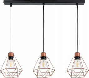 Závěsná lampa závěsný lustr loft diamant 3