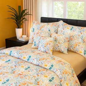 Francouzské 5D povlečení 200x200, 70x90cm Polní kvítí Kvalitex 7120001595Z