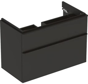 Geberit Smyle Square Koupelnová skříňka pod umyvadlo 88,4 cm, láva 500.354.JK.1