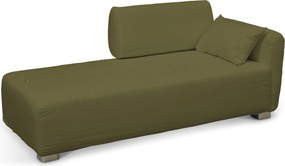 Potah na lenošku Mysinge barva zelená látka pletený vzor
