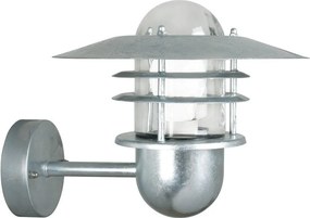NOR 74481031 Venkovní nástěnné svítidlo Agger 1x60W E27 galvanizovaná čirá - NORDLUX