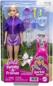 MATTEL Panenka Barbie na výletě s pejskem / od 3 let