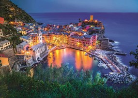 Puzzle trefl puzzle vernazza za soumraku, itálie 2000 dílků