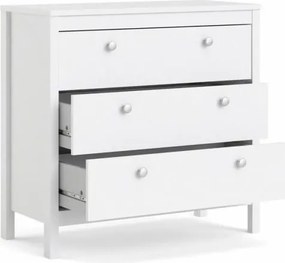 Komoda TWO REE 82 cm bílá
