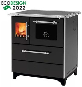 Kuchyňská kamna Donna 70 černá 5 kW pravé provedení