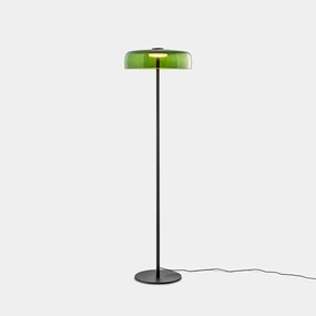 Skleněná stojací lampa Levels Floor 1 Barva: Zelená