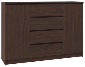 Expedo Komoda ARMARIA K140 2D4SZ, 138x99x40, wenge