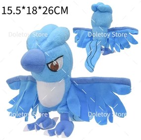 Plyšové postavičky z pohádky "Pokémon" I Barva: Articuno