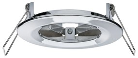 Paulmann 93463 LED Coin Nova round, set kulatých bodovek v chromové úpravě, 3x6,5W LED 2700K, prům.7,8cm, IP44