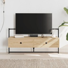 vidaXL TV skříňka nástěnná 100,5x30x51 cm kompozitní dřevo [833462] Barva: dub sonoma