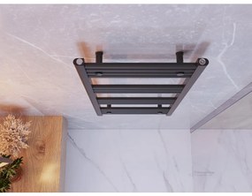 Erga Basic, topné těleso 900x500 mm, 353 W, černá matná, ERG-LAV-BASIC-9050-BK