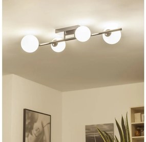 Brilagi - LED Přisazený lustr MILLA 4xG9/3W/230V černý chrom/bílá