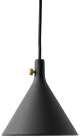 Audo (Menu) Závěsná lampa Cast Pendant Shape 1, black 1211539