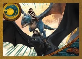 TREFL Puzzle Jak vycvičit draka: Dračí dny 4v1 / 35, 48, 54, 70 dílků