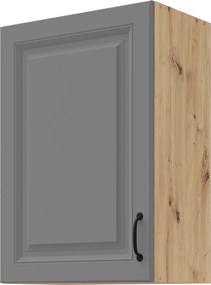 STILO ad | horní skříňka 50 G-72 1F s policemi | 50 cm | UNI dvířka | artisan/šedá