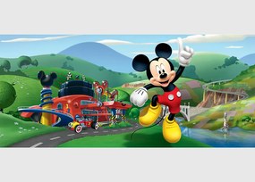 Dětská vliesová fototapeta na zed' Mickey Mouse, Disney | 202 x 90 cm | DFTDNH 5375