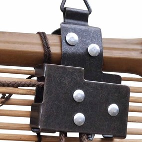 Zatemňovací rolety z bambusu 2 ks hnědé 120 x 220 cm 3057520