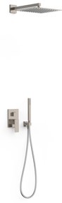 TRES Cuadro Exclusive Podomítkový jednopákový sprchový set Rapid-Box, ocel 00628004AC