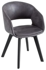 Designová židle Colby antik šedá
