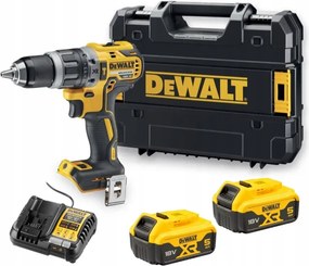 DeWALT DCD796P2 18V Xr 2x5,0Ah Tstak II 70Nm Příklepová Aku Vrtačka