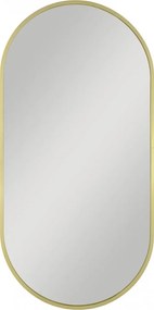 Hopa Zrcadlo bez osvětlení BRANDIS GOLD Rozměr A - 50 cm, Rozměr C - 100 cm OLNZBRA5010G