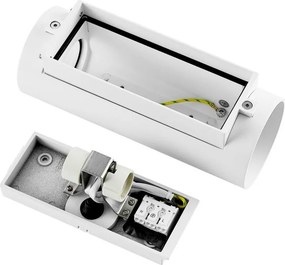 IMPR 731225 Deko-Light nástěnné přisazené svítidlo Can IP65 up & down, 2x 7,5 W GU10, bílá