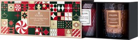 Voluspa dárková sada vánočních svíček Holiday Essentials Trio, 3x184 g