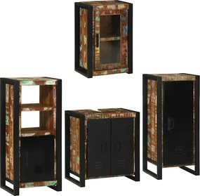 Sada koupelnového nábytku 4 ks Vícebarevný 55 x 35 x 60 cm 3305703
