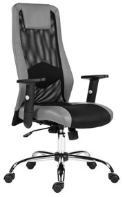 Kancelářská židle Sander, šedá