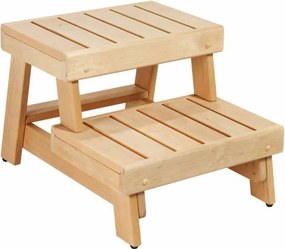 Harvia stolička do sauny 2-stupňová, olše