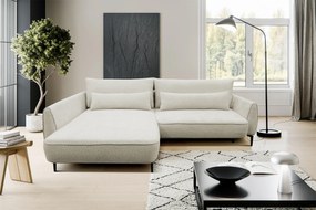 XXXLutz ROHOVÁ SEDAČKA, textil, krémová MID.YOU - Sedací soupravy - 001574005701