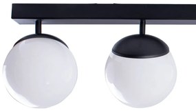 Stropní svítidlo Sfera, 5x bílé skleněné stínítko, b